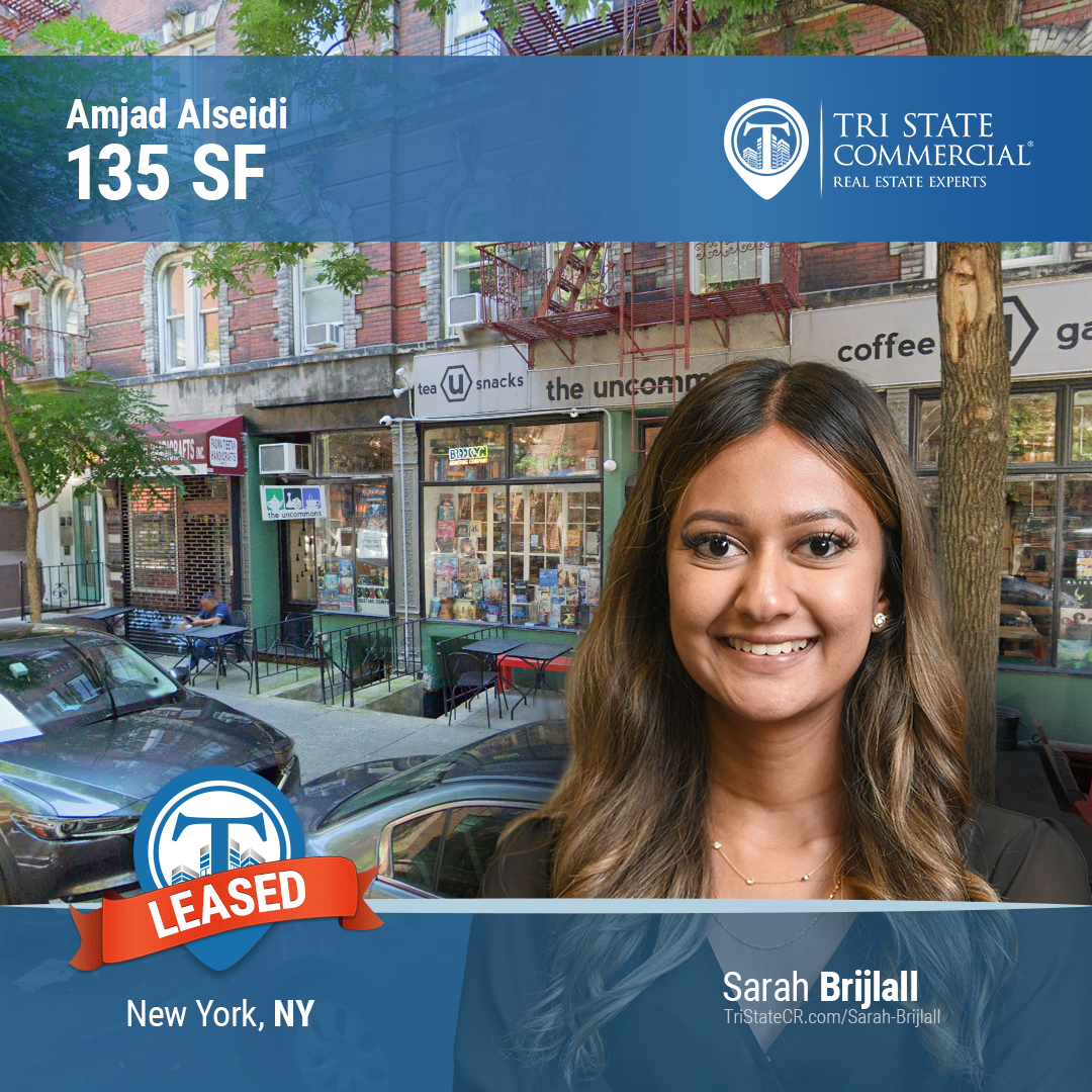 135 SF | 234 Thompson St | Amjad Alseidi | Tri State Commercial Real Estate