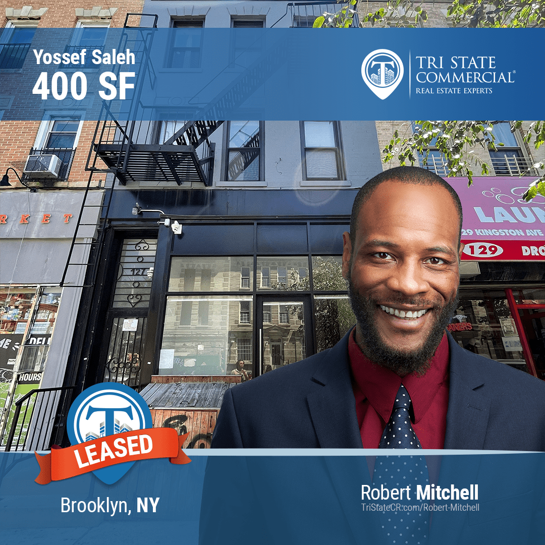 400 SF | 127 Kingston Ave | Yossef Saleh | Tri State Commercial Real Estate