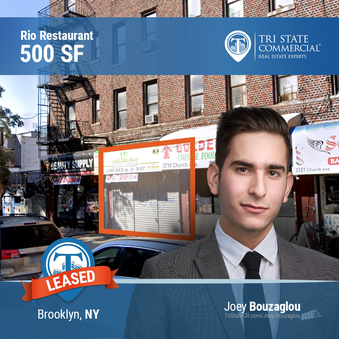 500 SF | 3717 Church Ave | Rio Restaurant | Tri State Commercial Real ...