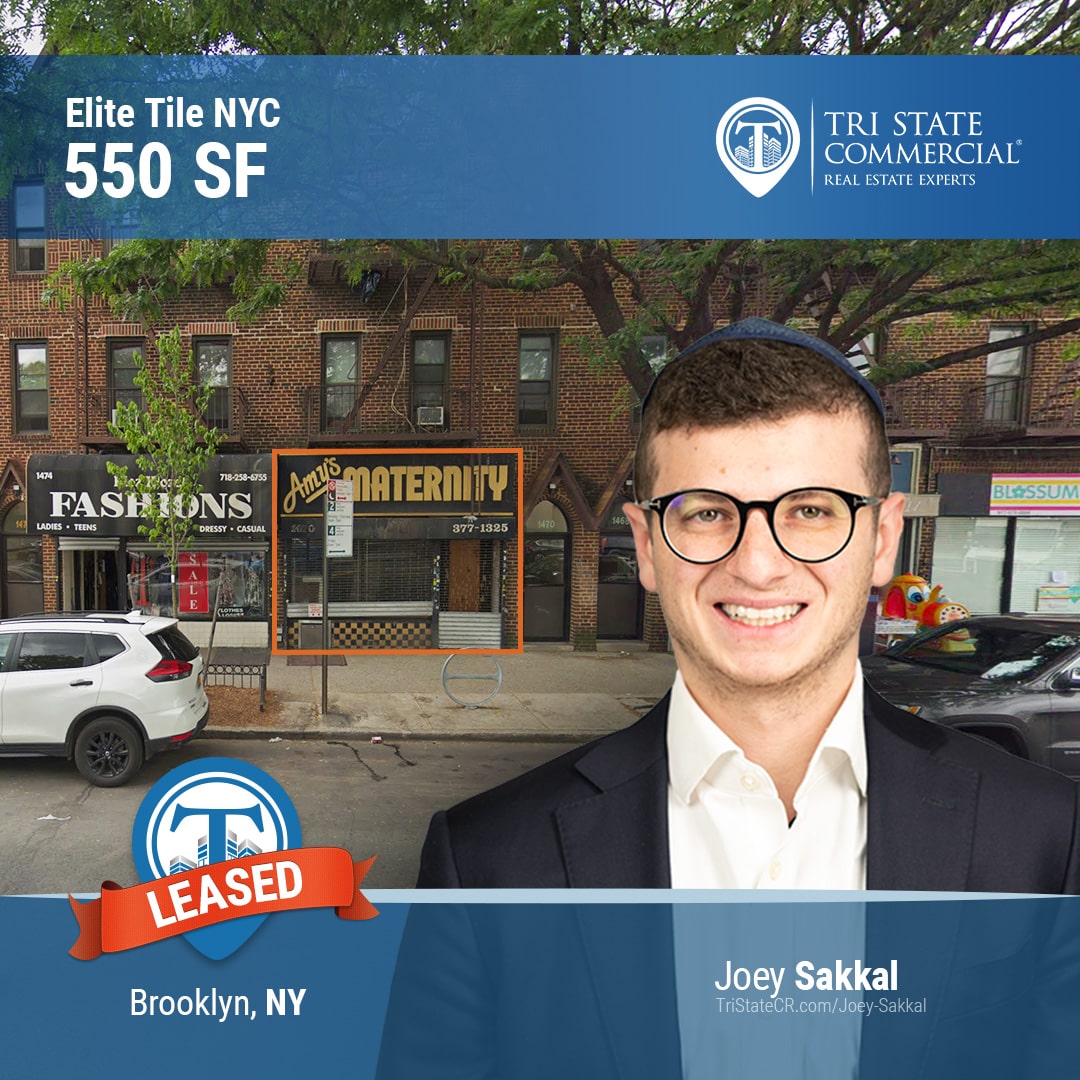 550 SF | 1470 Coney Island Ave | Elite Tile NYC | Tri State Commercial Real Estate