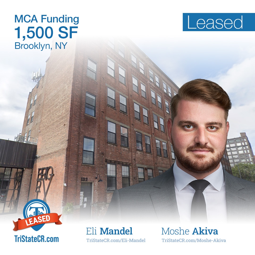 1,500 SF | 132 32nd St | MCA Funding | Tri State Commercial Real Estate