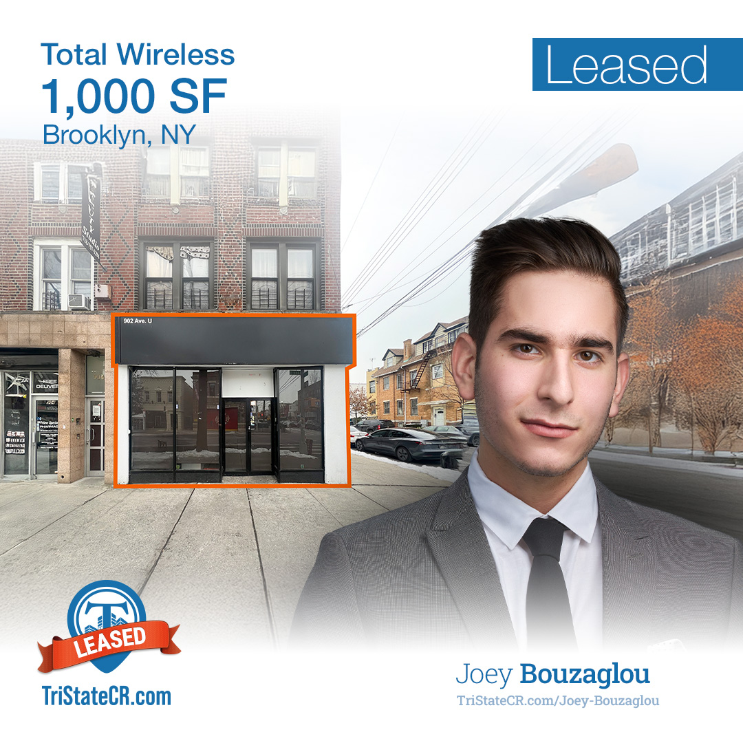 1,000 SF | 902 Avenue U | Total Wireless | Tri State Commercial Real Estate