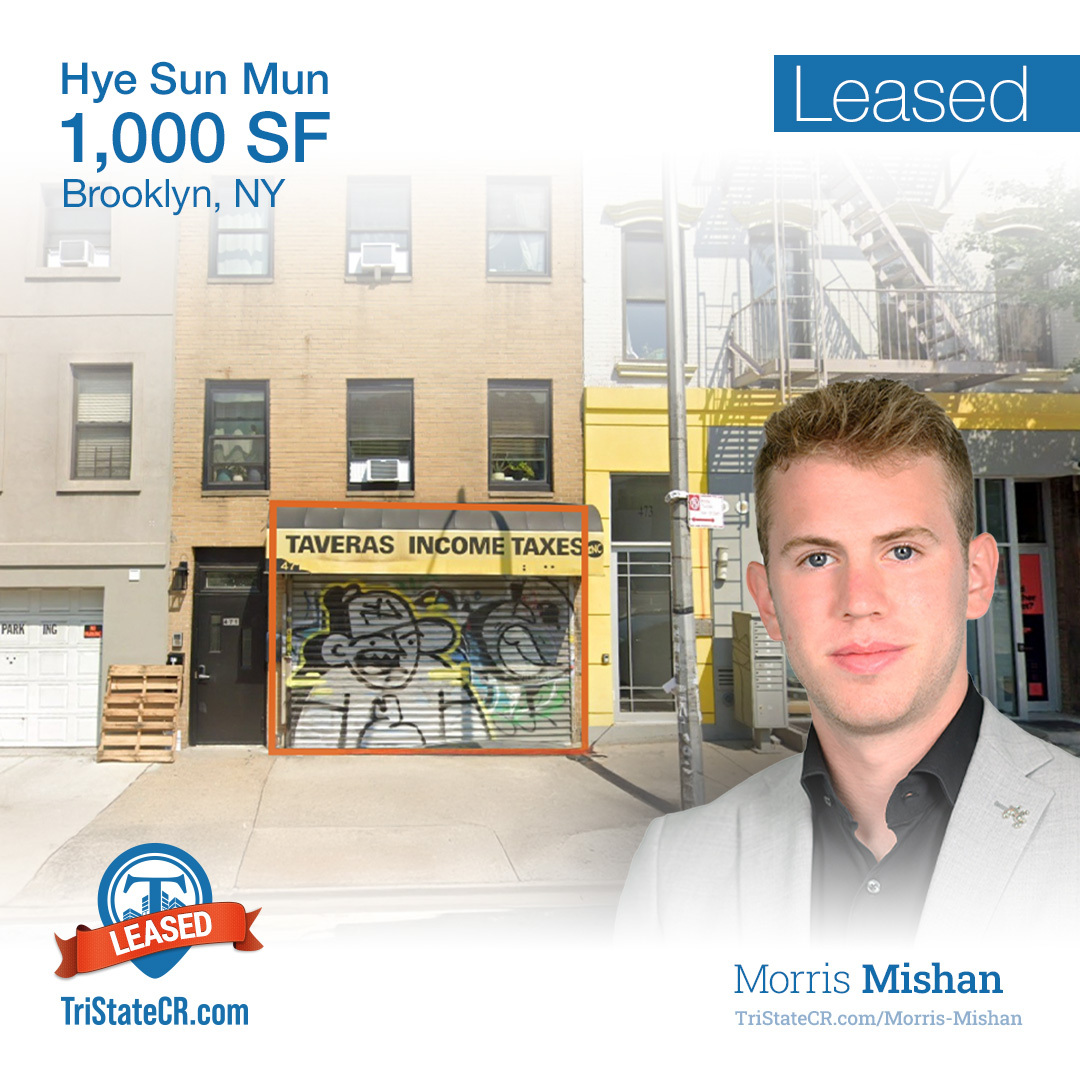 1,000 SF | 471 Grand Street | Hye Sun Mun | Tri State Commercial Real ...